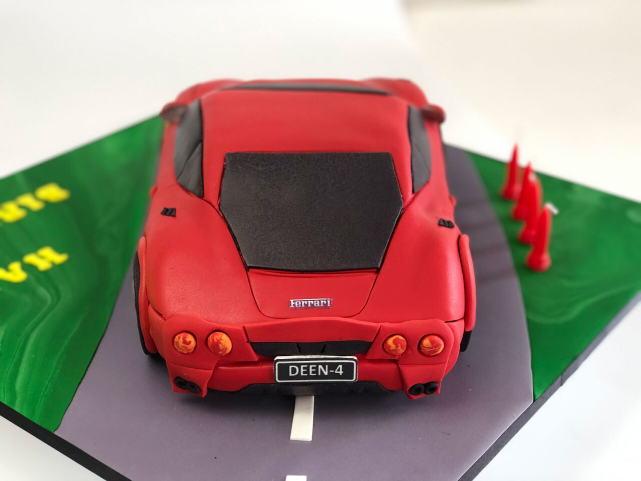 Red Ferrari Sports Car | Fantasy Cakes