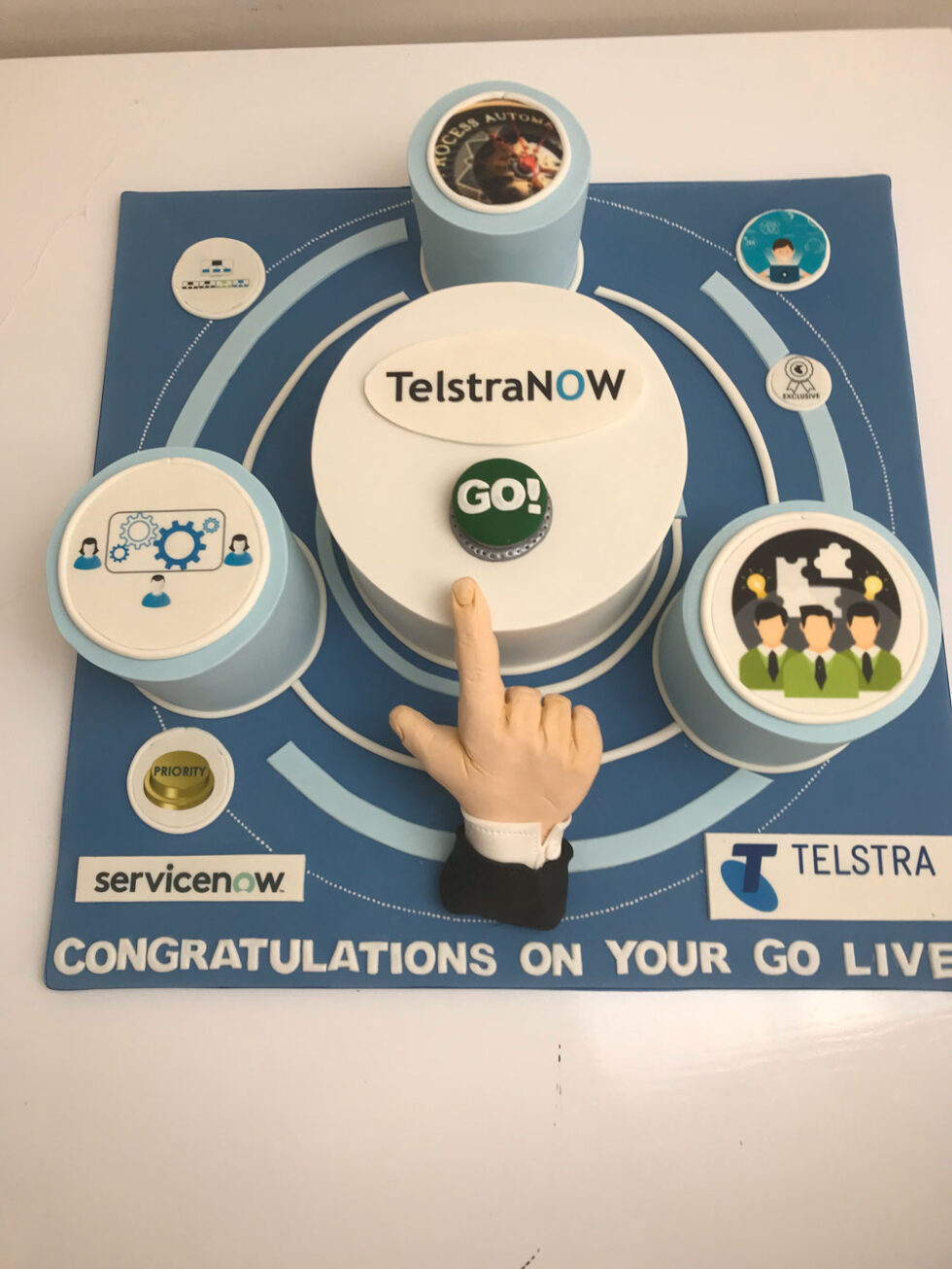 Telstra Now Cake | Fantasy Cakes